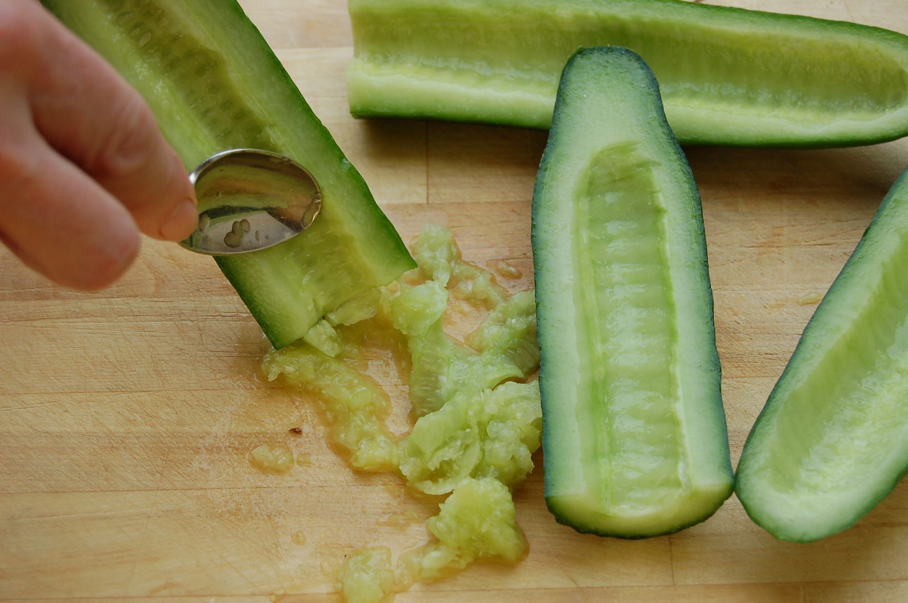 Four ideas for cucumbers in August's Kitchen! - Martin Fish - simply ...