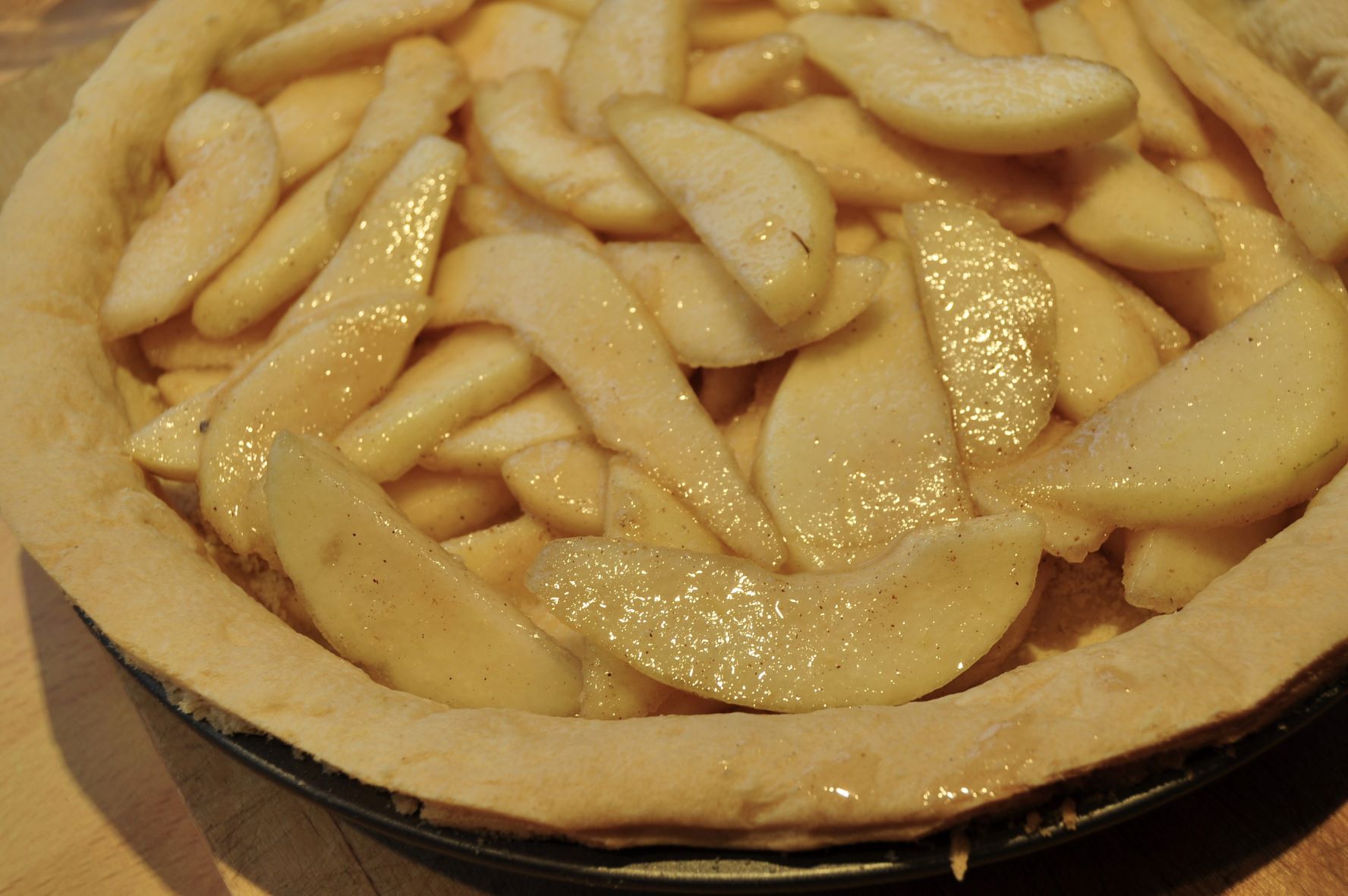 Last of the pears in October's kitchen - Martin Fish - simply gardening